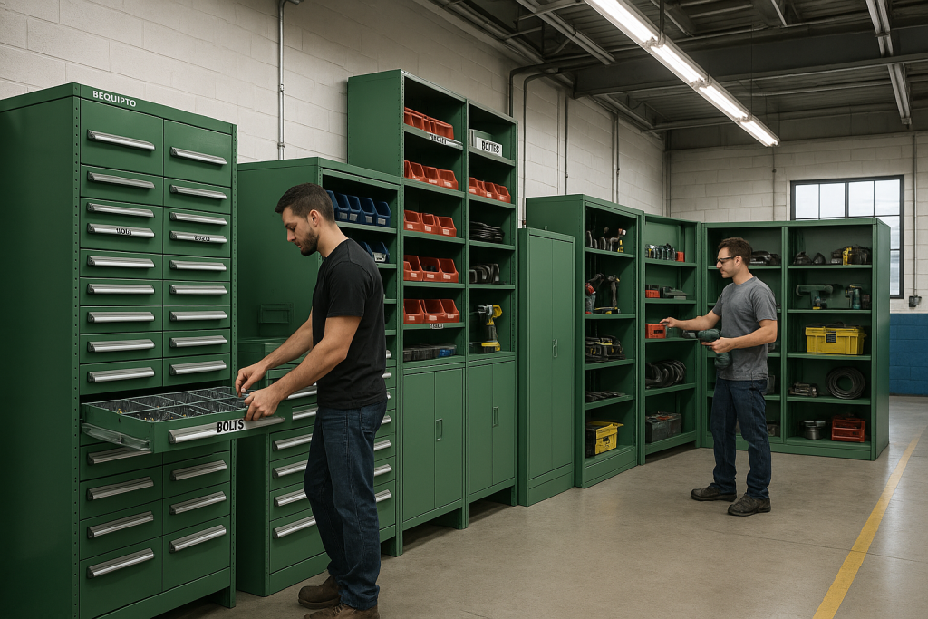 Equipto Industrial Storage Cabinets: Maximize Workspace Efficiency with ...